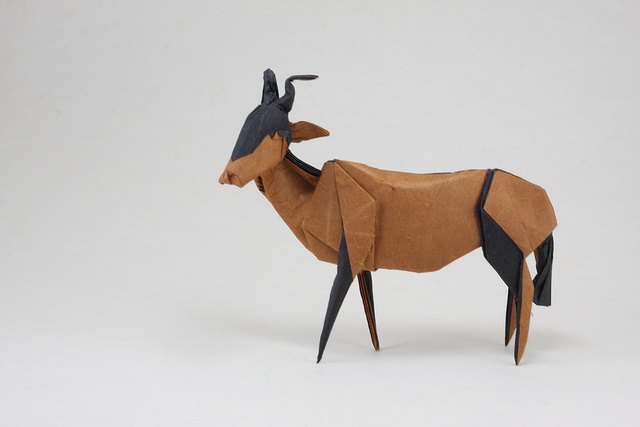 gazelle-biche-origami | Origami Day – Chaque jour son origami