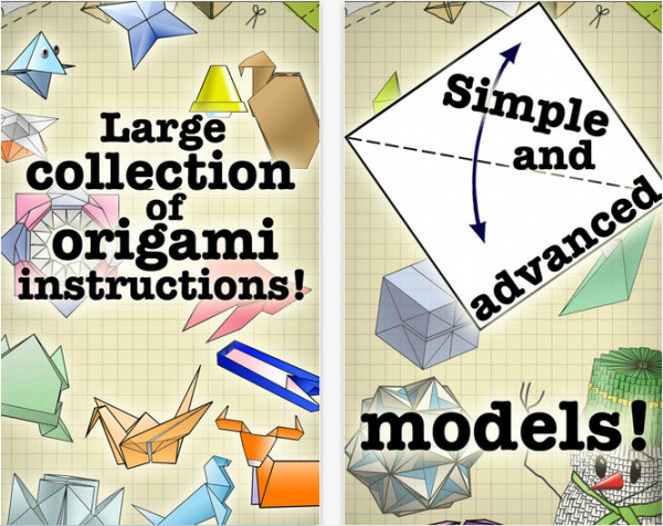Applications iPhone iPad pour faire de l’origami | Origami Day – Chaque ...
